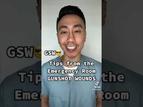 Tips from the ER: Gunshot Wounds #shorts MuFKR.com