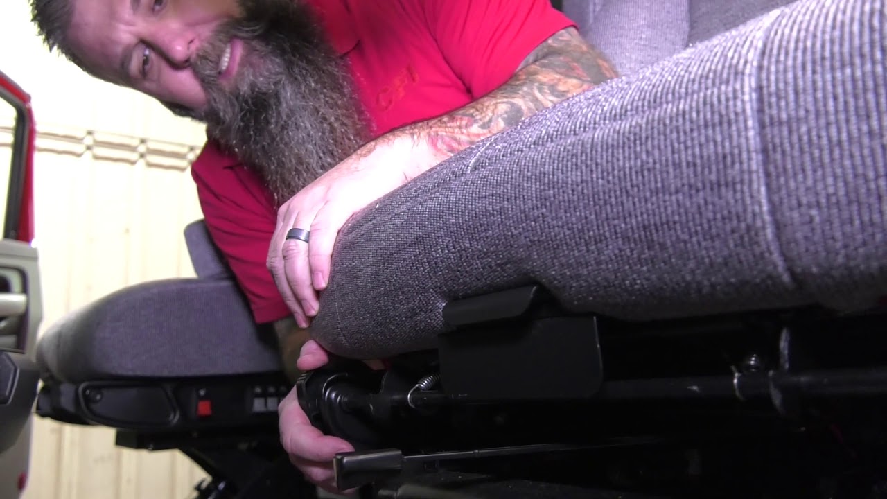Maintenance Minute - Adjusting the seats
