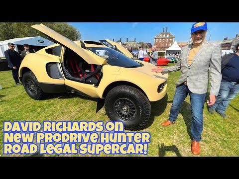 Prodrive Hunter Walkaround with David Richards – Brown Car Guy