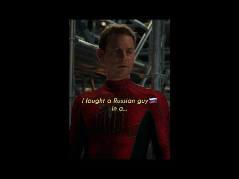 Spider-man fights with a Russian - Spider Man: No way Home #shorts