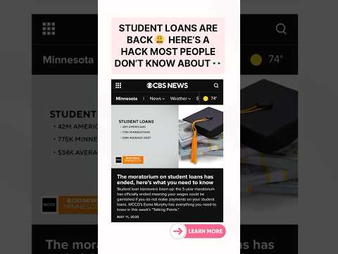 Student Loan Payments Resumed? Here’s a little-known hack 💰