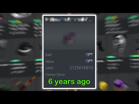 I Have Owned this Roblox Limited for Over 6 Years...
