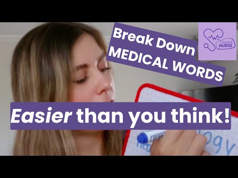 Understand ANY Medical Word Instantly | Break Down Medical Terms Fast #medicalenglish
