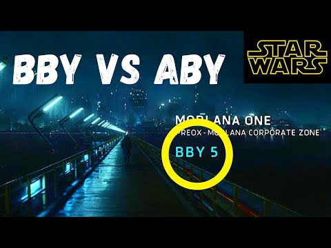 What does BBY mean in Star Wars?