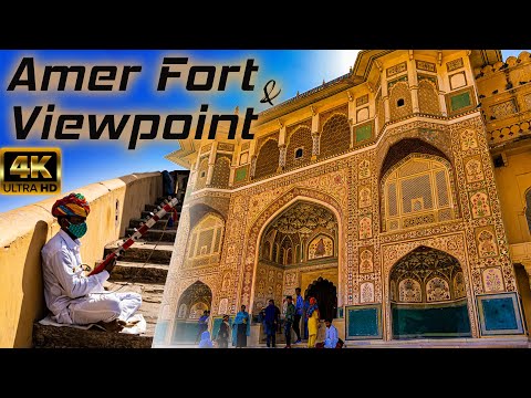 Amer Fort & Panna Meena Kund |Stepwell | आमेर किला | 4k | JAIPUR