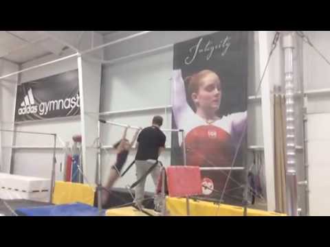 using a spotting belt for Pak – Gymnastics Coaching.com