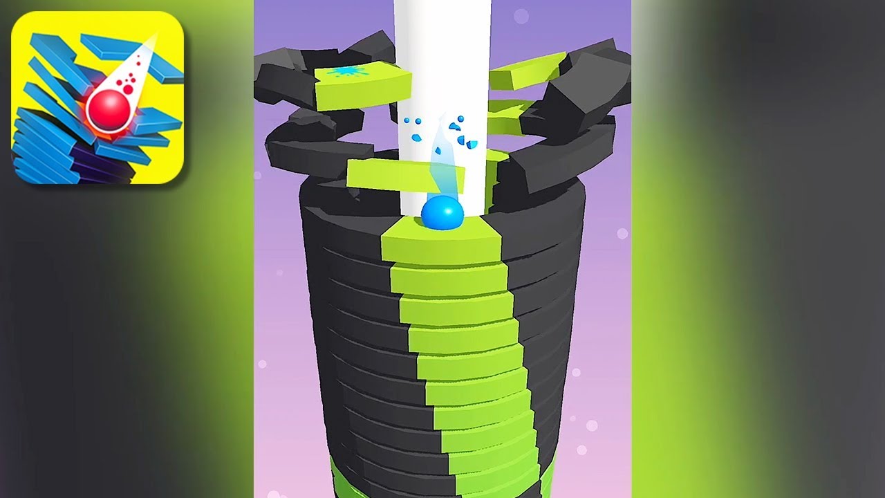 Stack Ball 3D - Gameplay (iOS)
