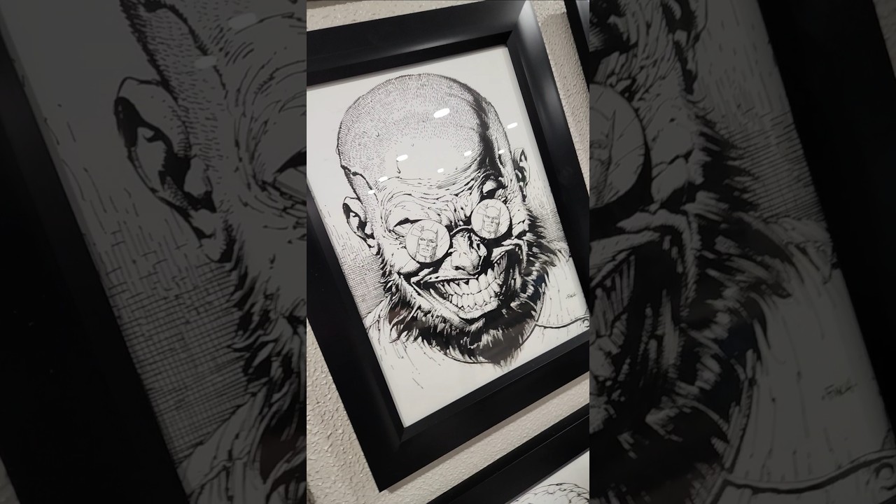 Most Insane Comic Art Collection Ever #shorts