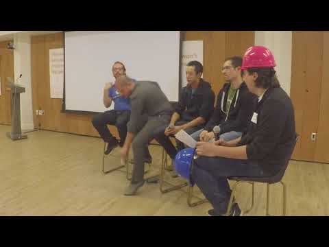 Data Engineers panel with Reddit, Thumbtack, Tapjoy, and Google