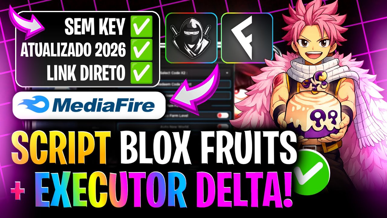 Direct link via MediaFire 🤯✅ Blox Fruits script for mobile and PC without key + updated Delta exe...