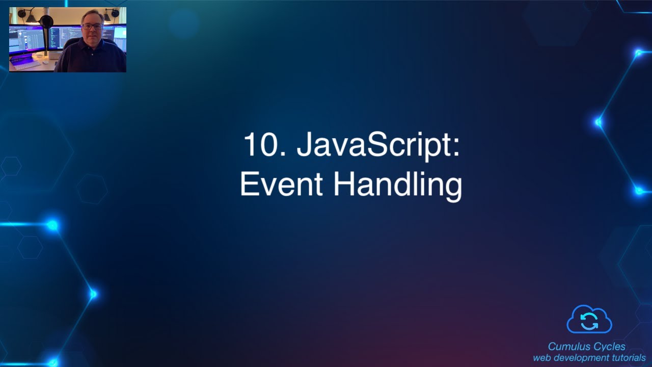 10. JavaScript: Event Handling