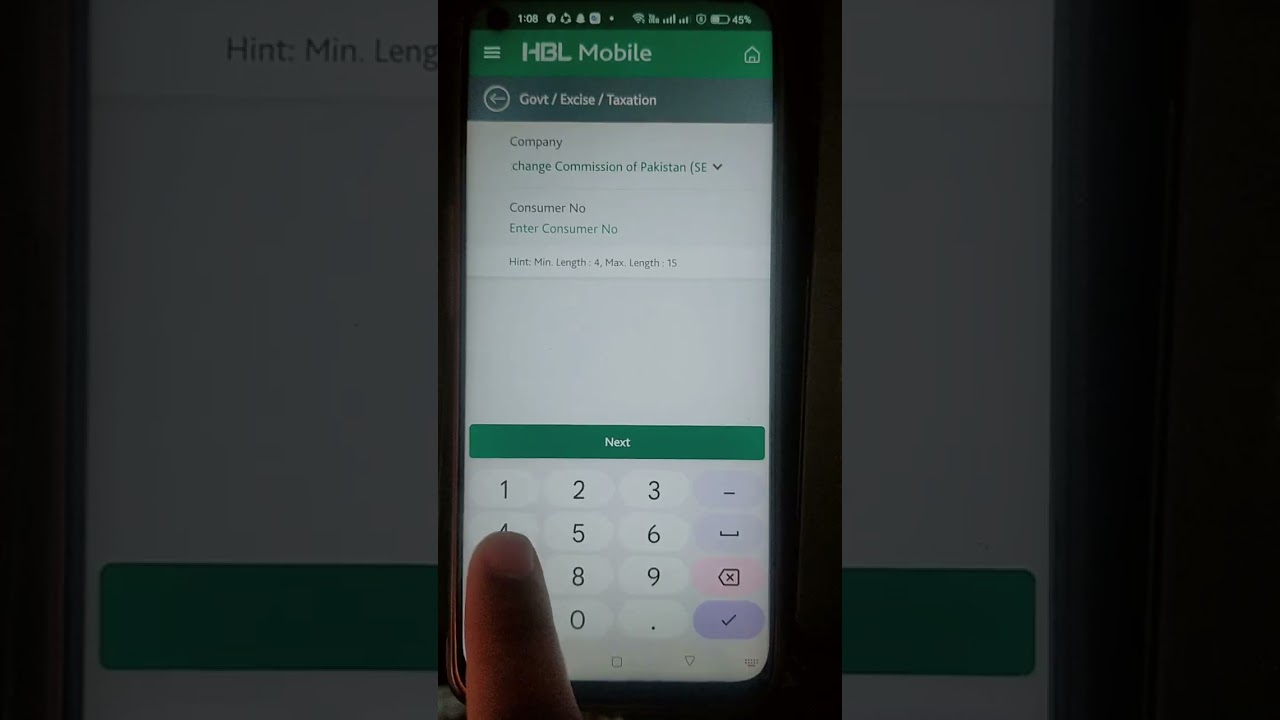 How to Pay SECP Challan Through HBL App