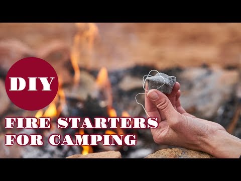 DIY Fire Starters for Camping