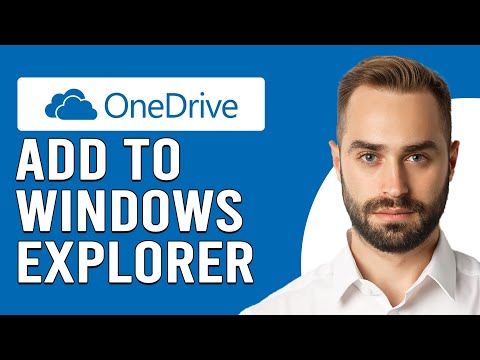 How To Add OneDrive To Windows Explorer (How To Add And Sync OneDrive To Windows Explorer)