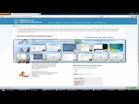 Free Reverse Cell Phone Directory