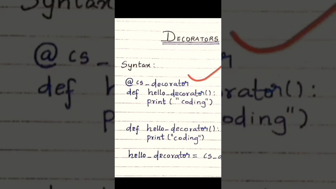 Python decorators || Python advanced concept