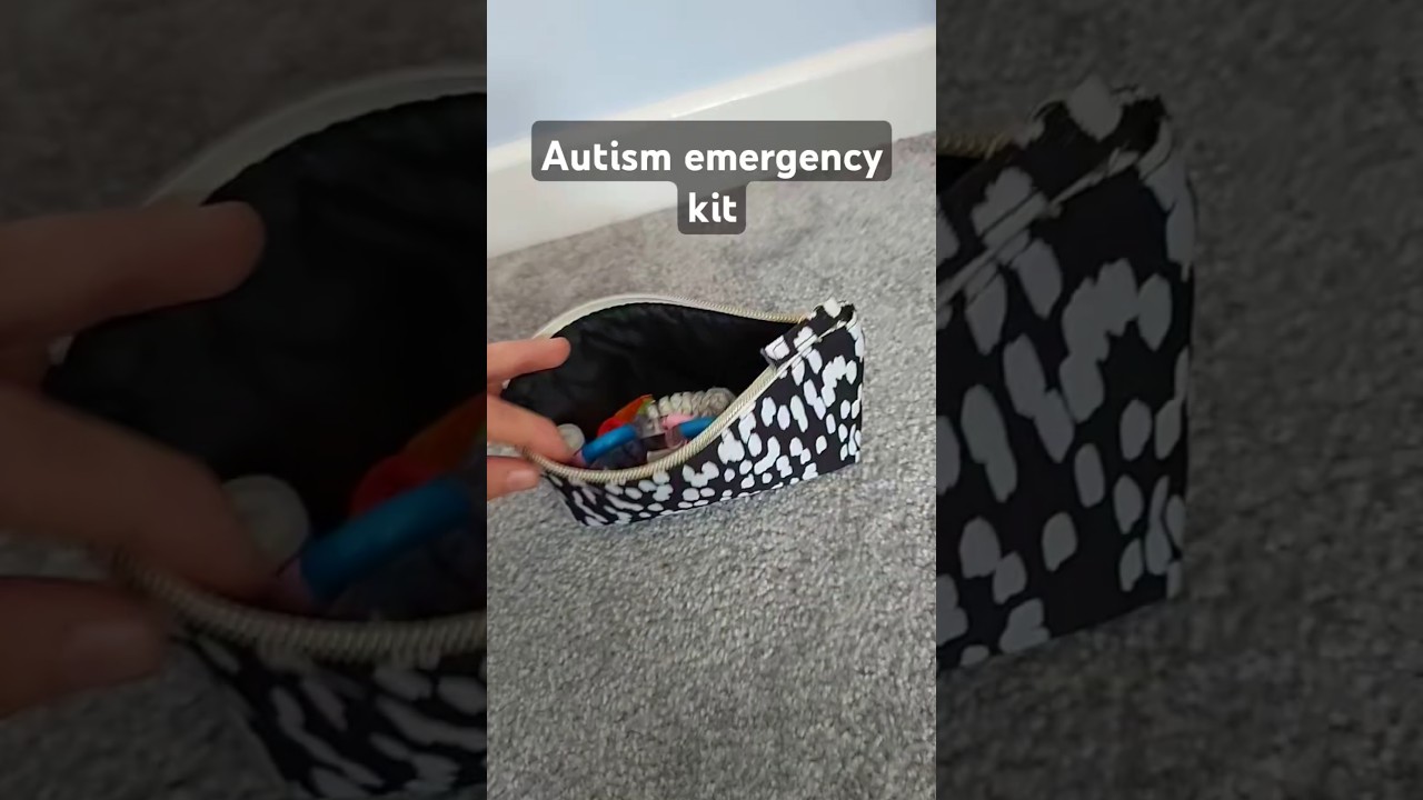 Autism/ADHD emergency kit #autistic #adhd #fyp