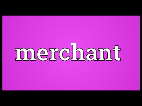 Merchant Meaning
