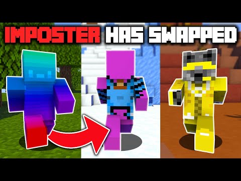 Minecraft Manhunt, But The Imposter Swaps