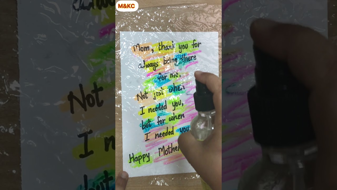 Mother’s day card  Mother's Day Gifts ideas #Youtubeshorts #shorts