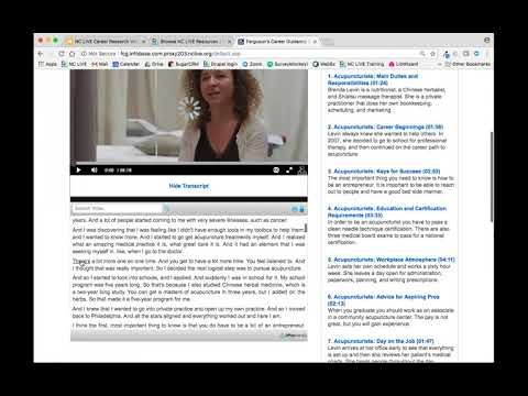 Career Research with NC LIVE