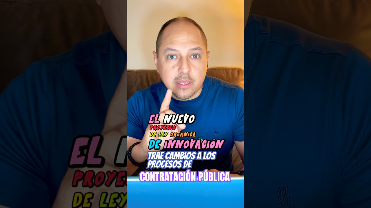 Changes that could be applied to public procurement processes with the #sercop Bill