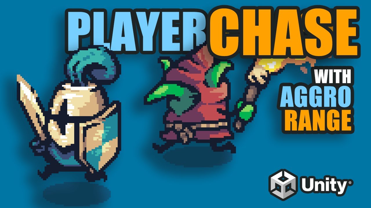 Chasing the Player (with Aggro Range): Action RPG in Unity Tutorial #8