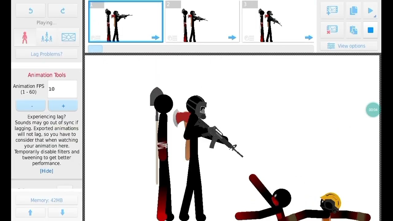 Another Sticknodes test