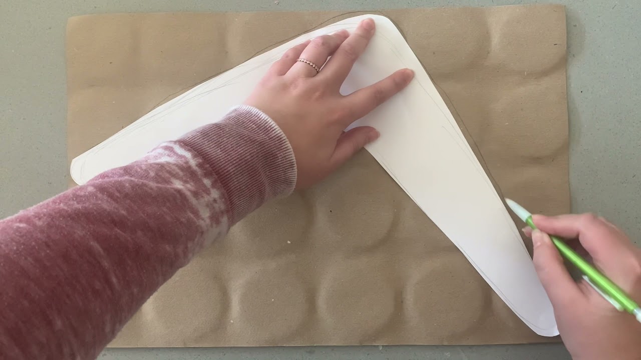 Aboriginal Style Boomerang