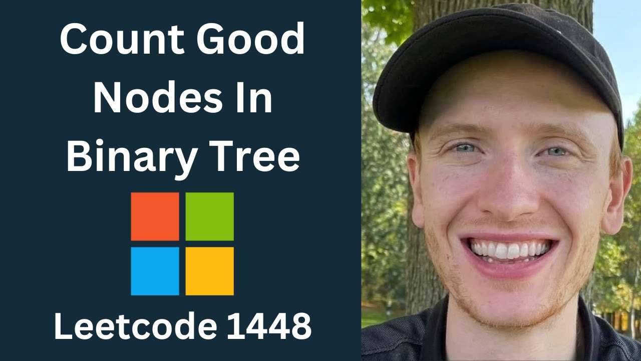 Count Good Nodes in Binary Tree - Leetcode 1448 - Trees (Python)