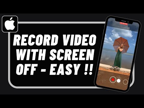 How to Record Videos With Screen OFF on iPhone (2023)