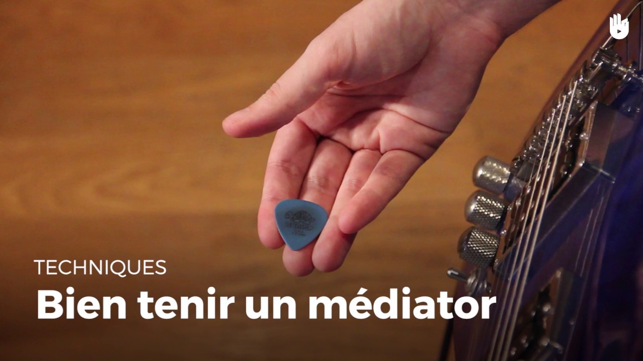 Bien tenir un médiator - Apprendre à jouer de la guitare | Sikana
