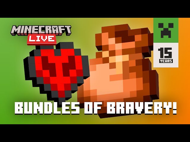 All features confirmed for Minecraft Bundles of Bravery drop