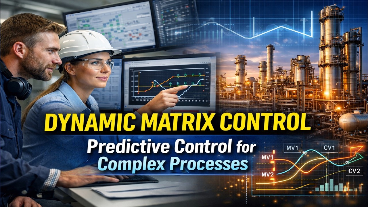 Dynamic Matrix Control DMC Predictive Control for Multivariable Process Systems