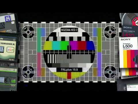 TV/Radio: Nederland 2 - Nozema Palplus 16-9 Testbeeld (incl Radio 1200 Uur Nieuws) (19980205)