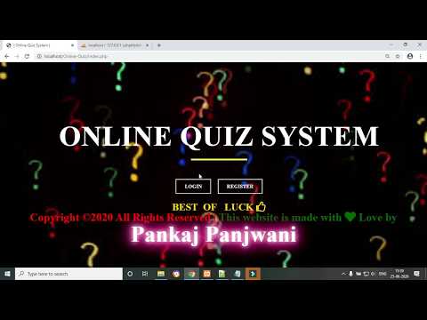 Learn Online Quiz System Project PHP MYSQL - Mind Luster