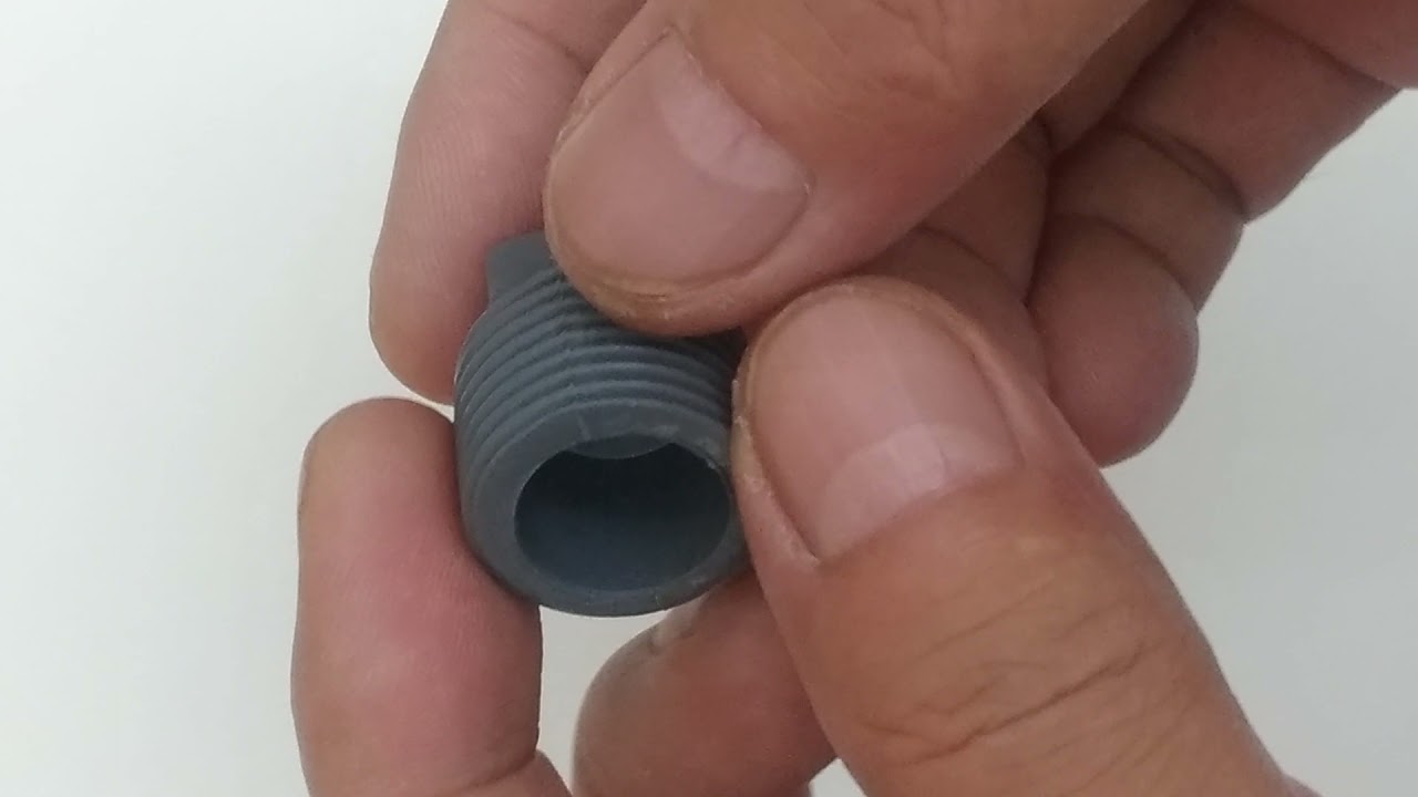 Plug 1/2 Inch PVC Tutup Drat Pipa Paralon Merek Jaya
