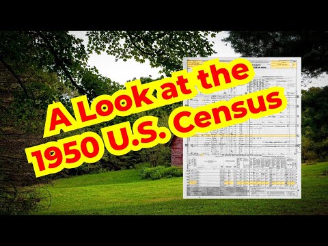 A look at the 1950 U.S. census