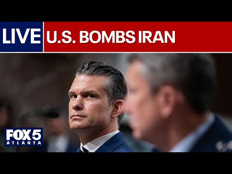 WATCH LIVE: Pete Hegseth on U.S.-Iran bombing