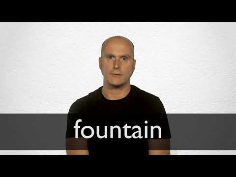 FOUNTAIN definition and meaning | Collins English Dictionary
