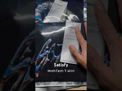 Satisfy MothTech T-Shirt try on