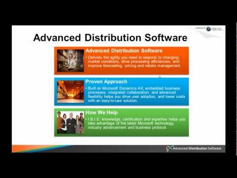 Advanced Distribution Software - Microsoft Dynamics® AX Solution
