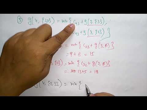 Learn Traveling Salesman Problem | Part 3 3 | Dynamic program | Design Algorithms | Lec 51 ...