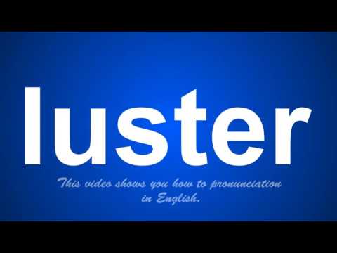 the correct pronunciation of luteal in English.