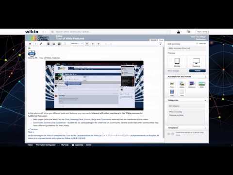 Wikia University - Introduction to Wikitext