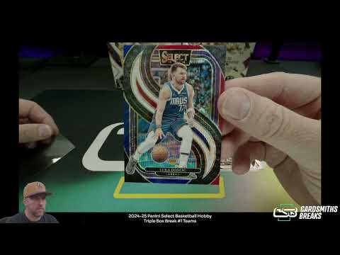 2024 25 Panini Select Basketball Hobby Triple Box Break #1