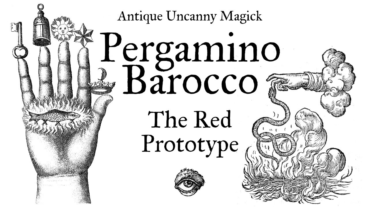 Pergamino Barocco - the Red Prototype