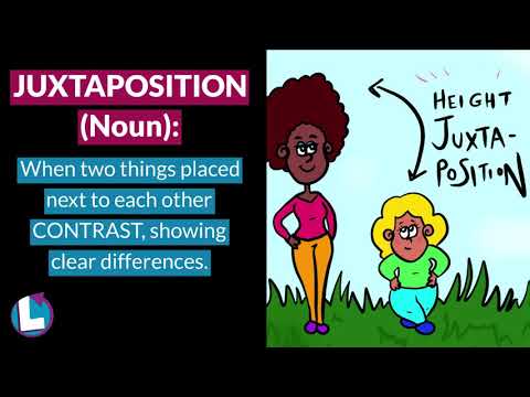 What is Juxtaposition? Cartoon Definition and Examples