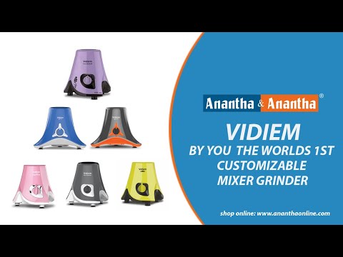 Vidiem By You The World's 1st Customizable Mixer Grinder