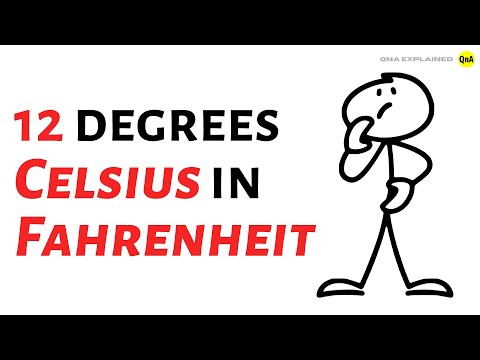 What is 12 degrees Celsius in Fahrenheit ? - QnA Explained